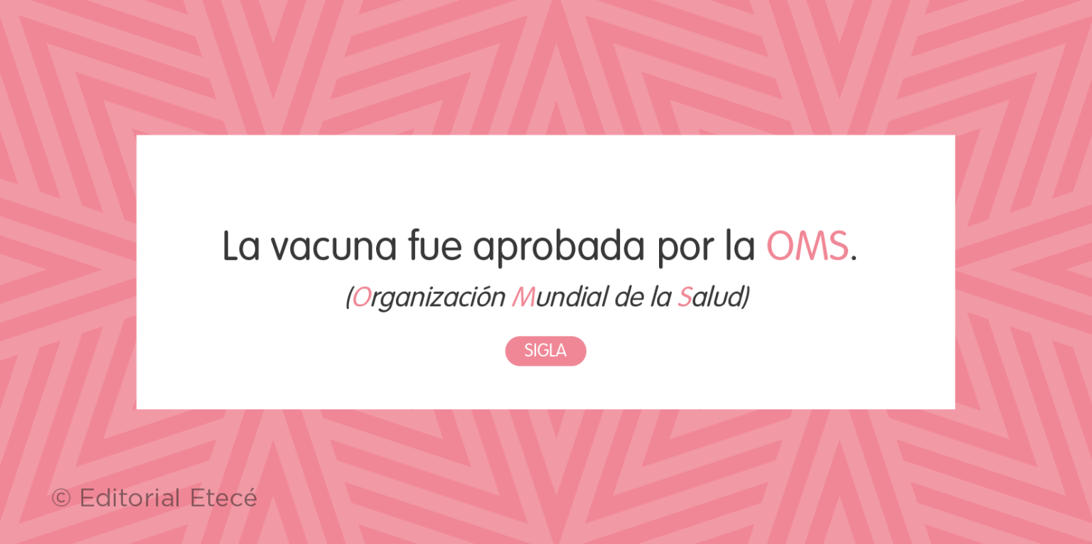Siglas - Qué son, ejemplos, características y abreviaturas
