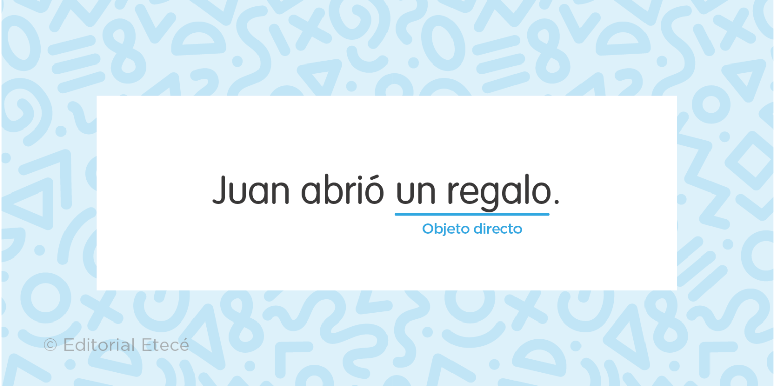 Objeto Directo - Qué es, cómo identificarlo y ejemplos