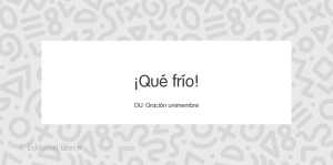 Oraciones unimembres - Cuáles son, tipos y ejemplos