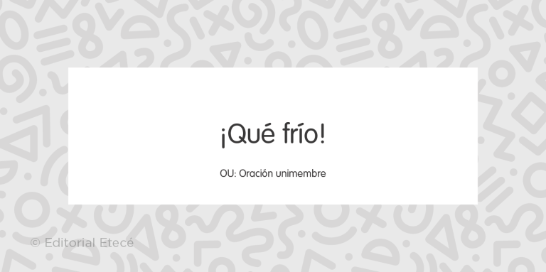 Oraciones unimembres - Cuáles son, tipos y ejemplos