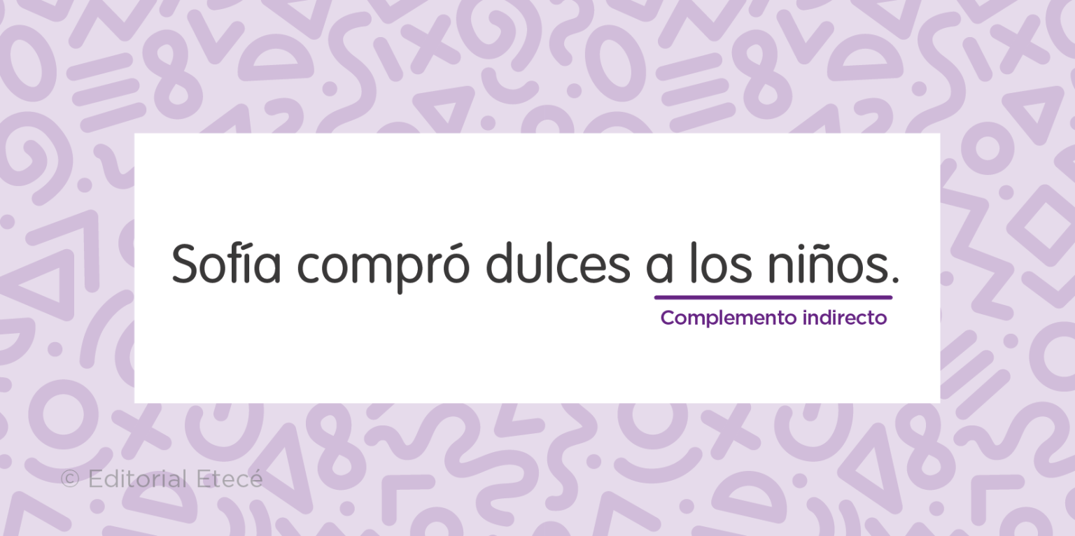 Complemento Indirecto - Concepto, cómo identificarlo y ejemplos
