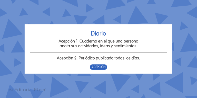 Acepción - Concepto, ejemplos y diferencias con significado