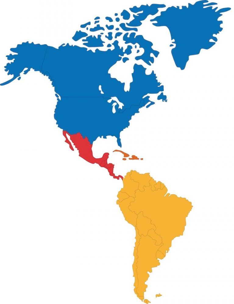 Regiones continentales - Información, cuáles son y características